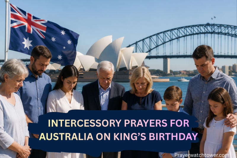 30 Powerful Intercessory Prayers for Australia on King’s Birthday 2026